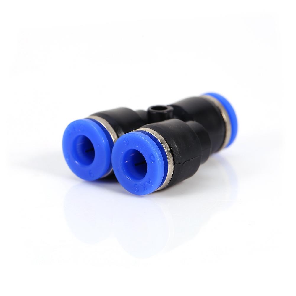 Plastic Pneumatic Connector 5 Pcs/Lot Pneumatic Y Union Connector ...