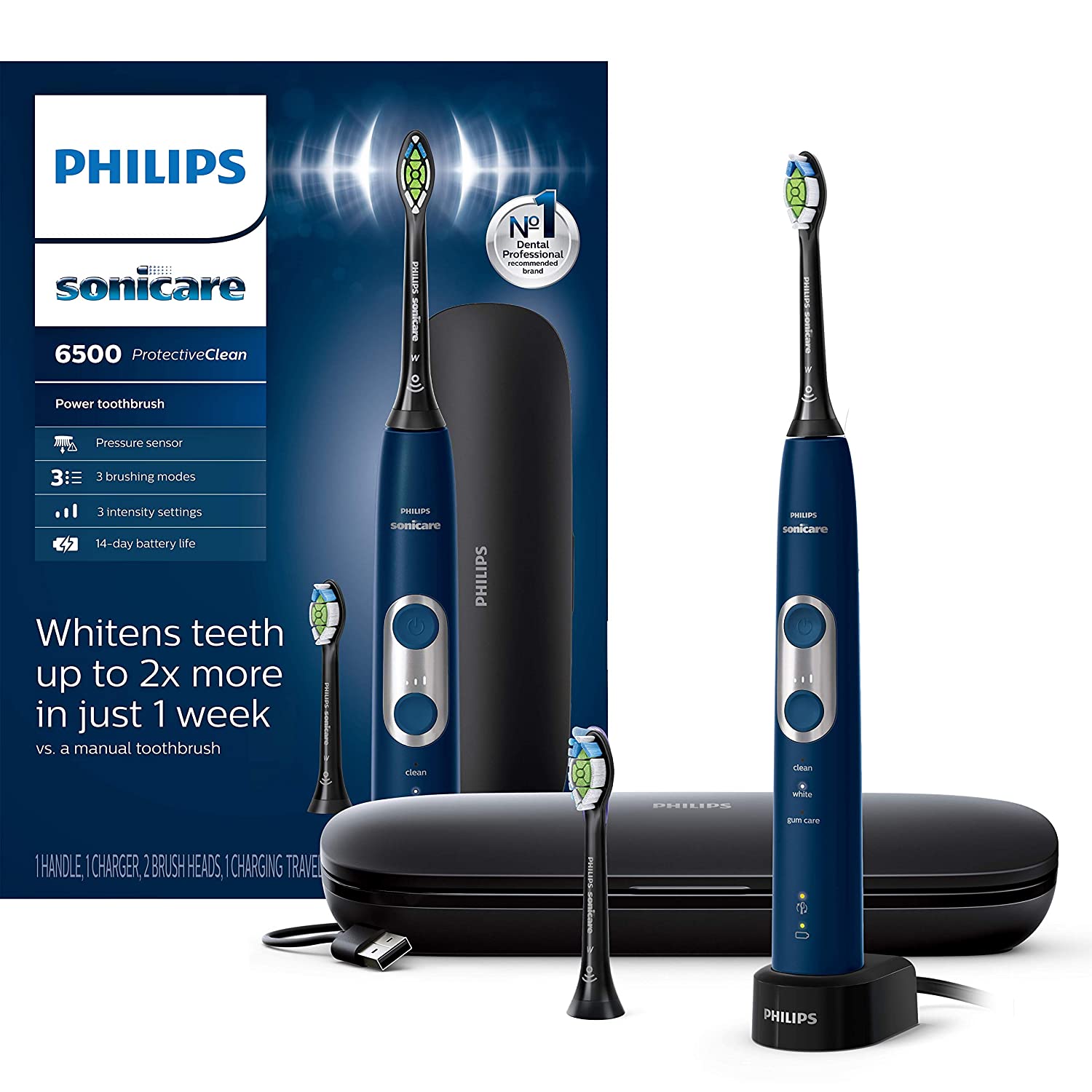 4pcs Replaceable Toothbrush Heads For Philips HX369 Sonic Electric ...