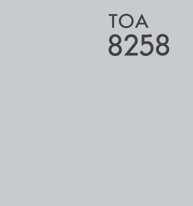 TOA Paint 4seasons ด้าน ภายนอก (1/4กล. , 1กล. , 2.5กล. )( เฉดสี เทา ...