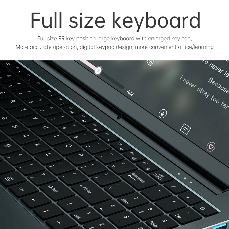 BEEX 15.6 หน้าจอ IPS Intel Celeron N5095 gaming Laptop 11th 16G Ram ...