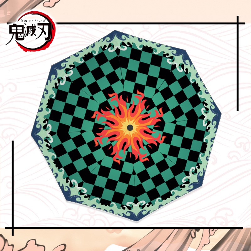 Demon Slayer Umbrella Tanjirou Nezuko Zenitsu Shinobu Parasol Sun ...