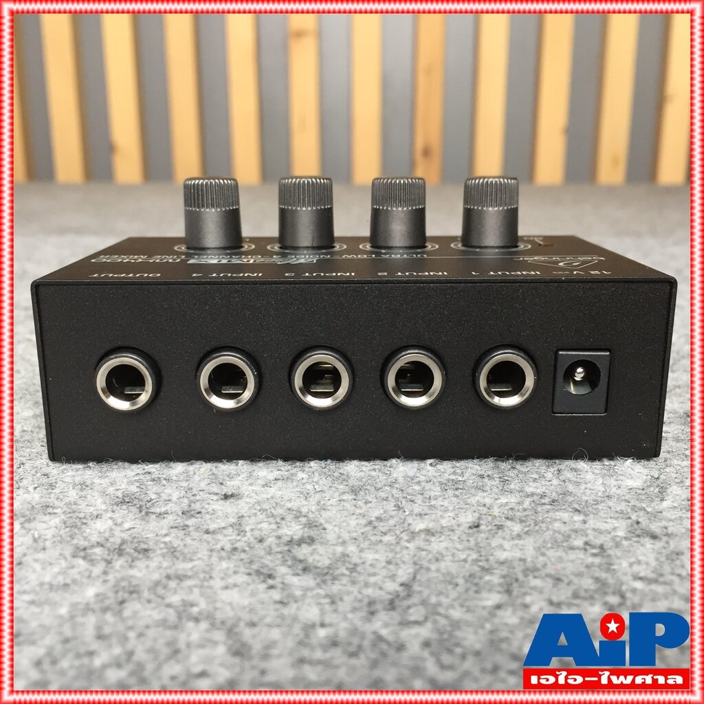 BEHRINGER MX-400 Micro Mixer มิกเซอร์ขนาดเล็กแบบ 4 ชาแนล MX 400 MX 400 ...