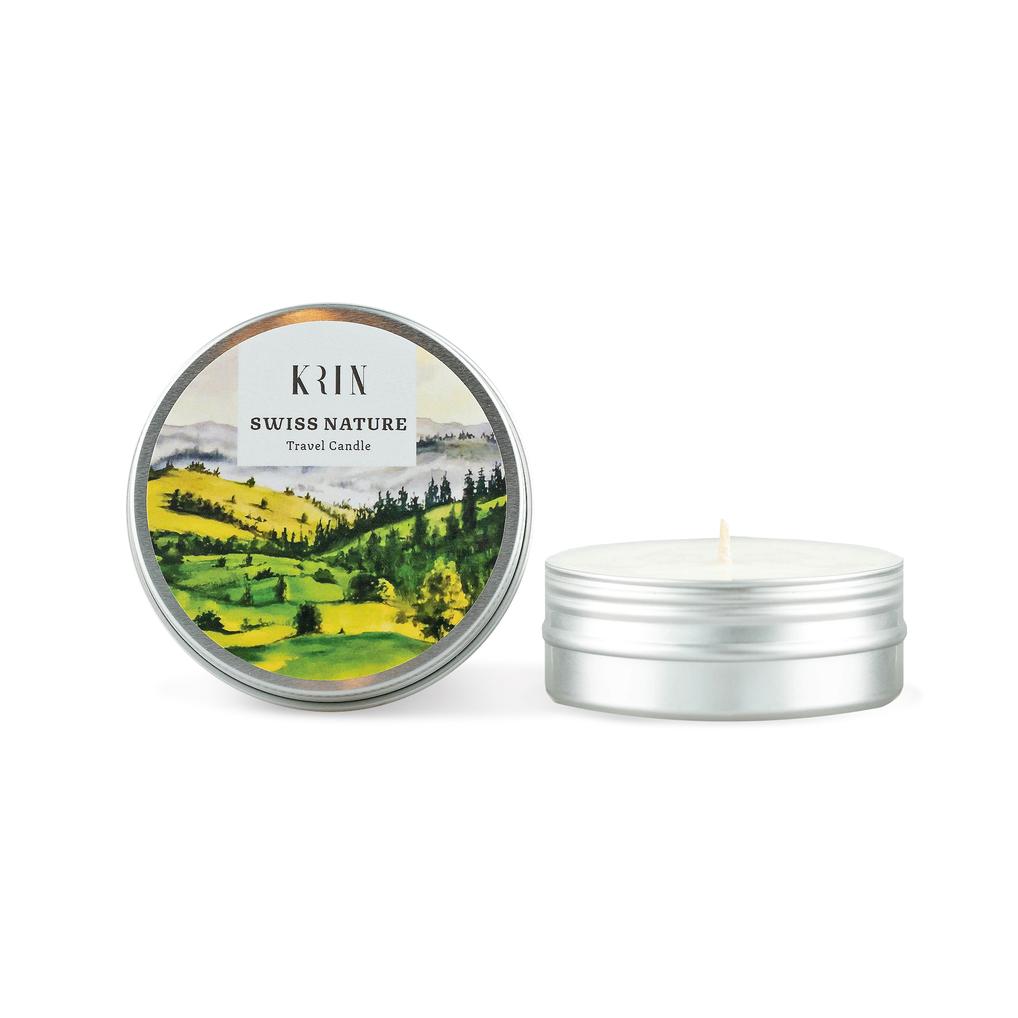 Krin Travel Candle เทียนหอม (Swiss nature) - Krin.living - ThaiPick