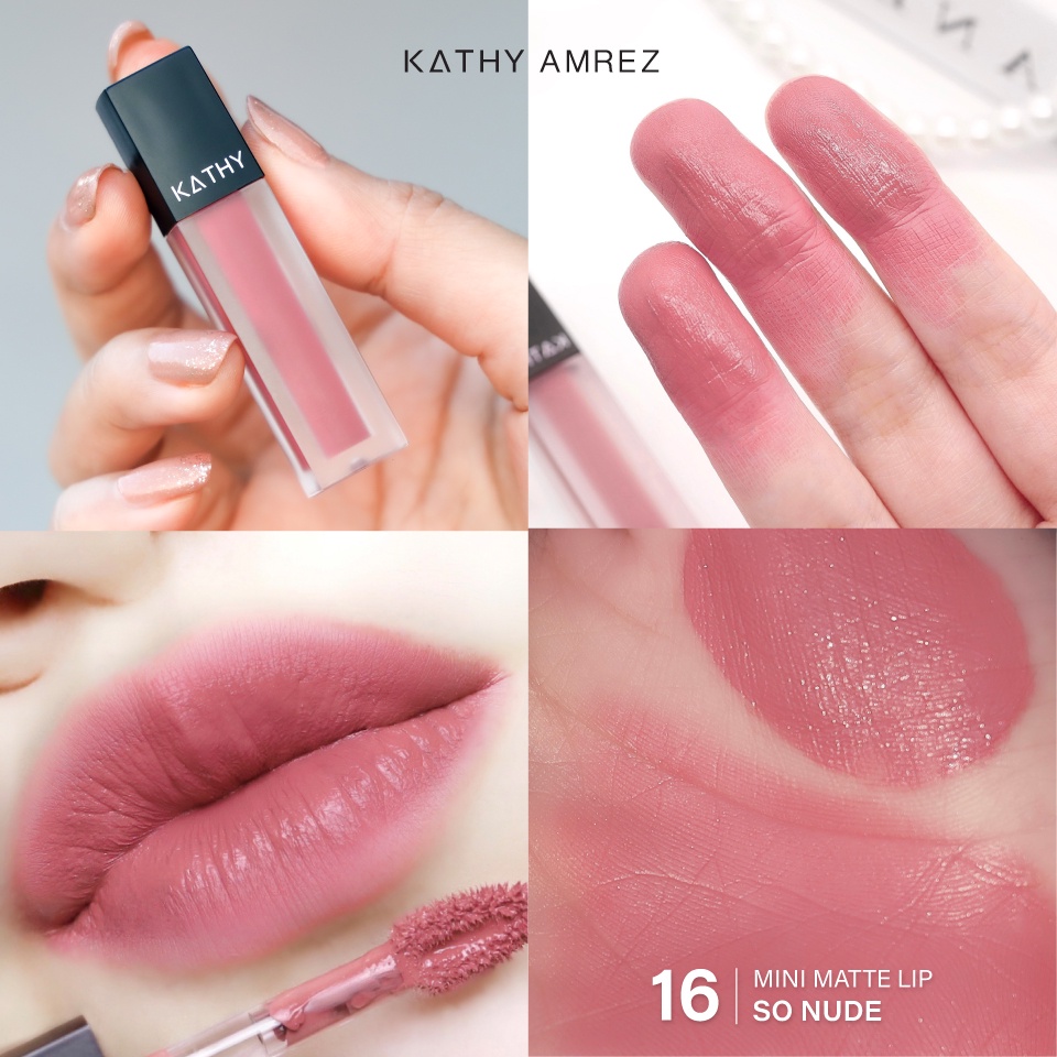 ♩ลิปแมทกระแตKATHY MINI MATTE LIP ใหม่ล่าสุด แท่งละ 99.- บาท (จากปกติ ...