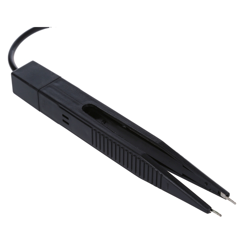 SMD Chip Test Clip Meter Lead Probe Multimeter Tweezer Capacitor ...