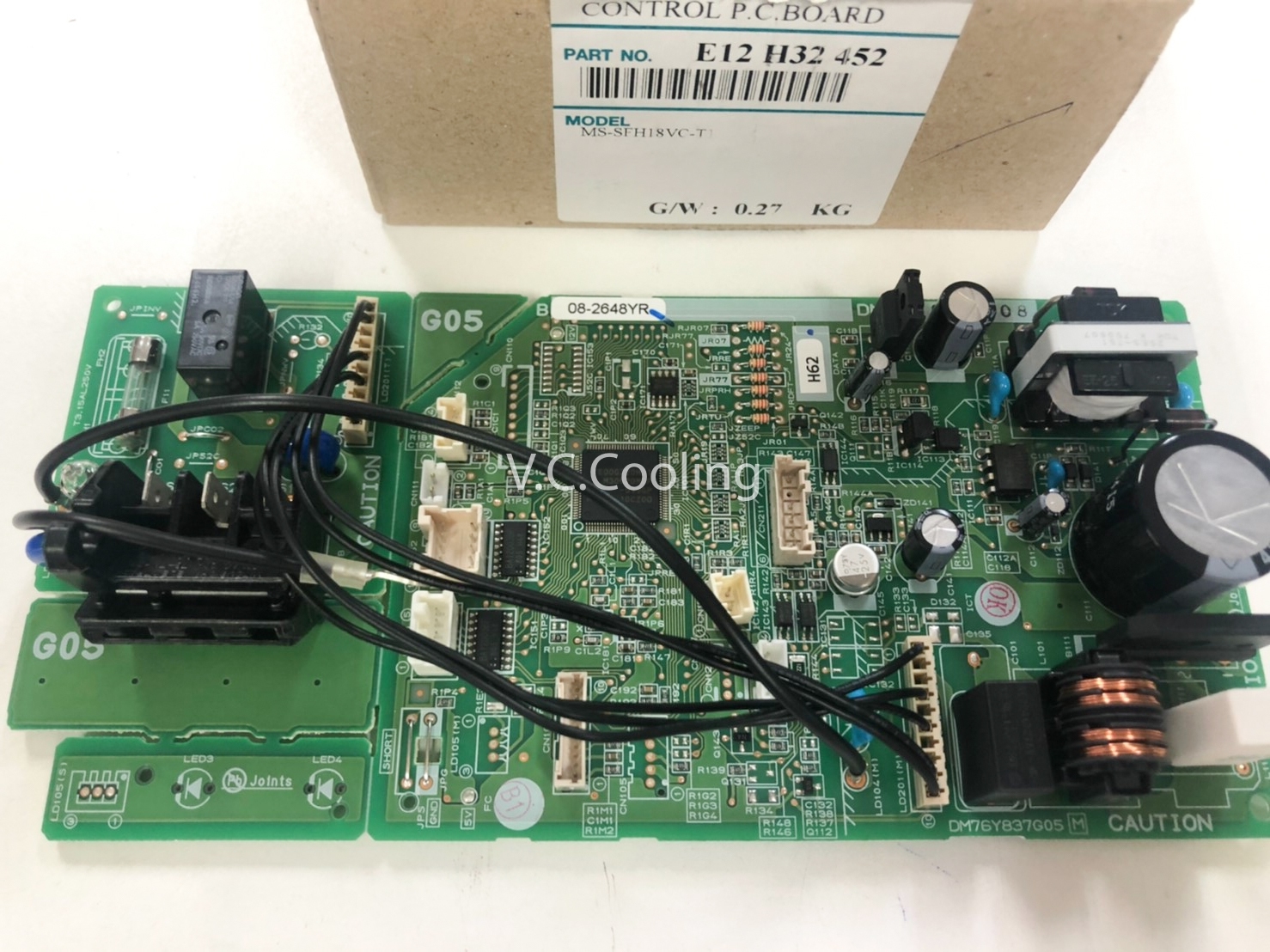 Mitsubishi Electric แผงคอนโทรลคอยล์เย็นมิตซู รุ่น MSY-KP15VF-TH1 Part ...