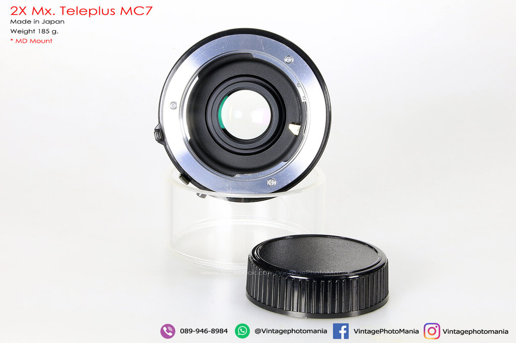 2X Mx. Teleplus MC7 *MD Mount - VintagePhotoMania - ThaiPick