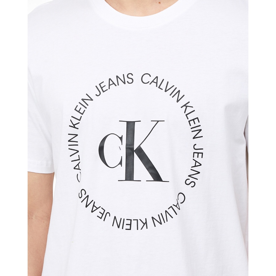 BBN Calvin Klein เสื้อยืดผู้ชาย รุ่น ZM01612 YAF สีขาว - Qoh clothes ...