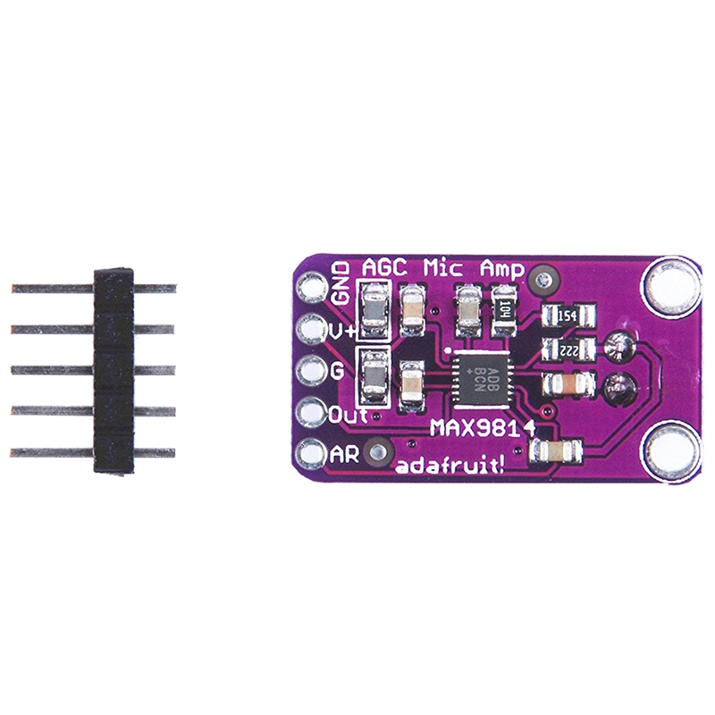MAX9814 Electret MIC Microphone Amplifier Module Auto - EUGH MALL ...
