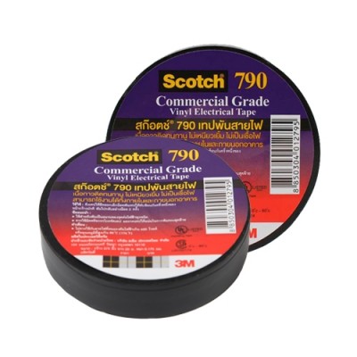 เทปพันสายไฟ 3เอ็ม ม้วนใหญ่ 3M 790 20เมตรหนาพิเศษ ทนแดดทนฝน ความร้อน คุณภาพสูง ทนอุนหภูมิและสภาพ ...