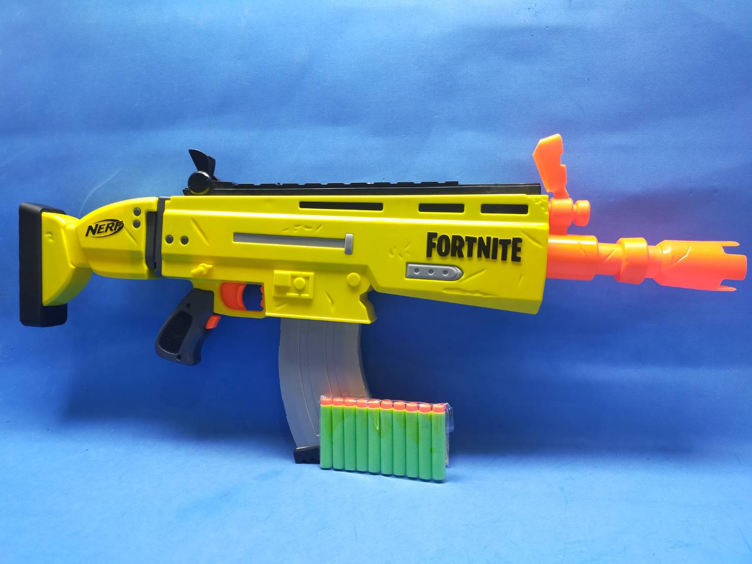 nerf fortnite AR-F ปืนยาว nerf กระสุนโฟม มือสอง ของแท้ | Lazada.co.th