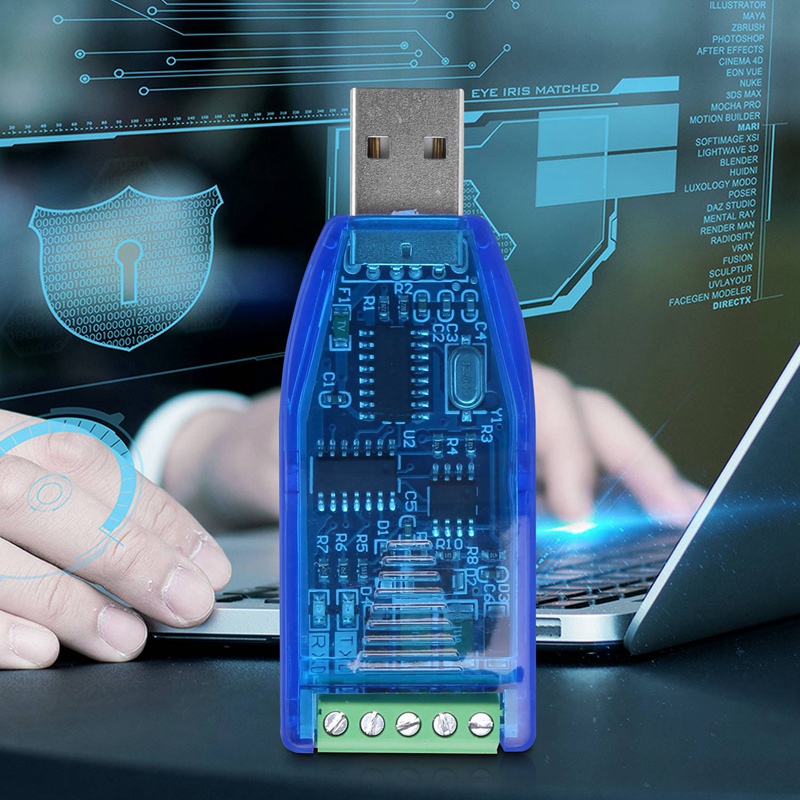Usb To Rs485 Communication Module Bidirectional Half Duplex Serial Line