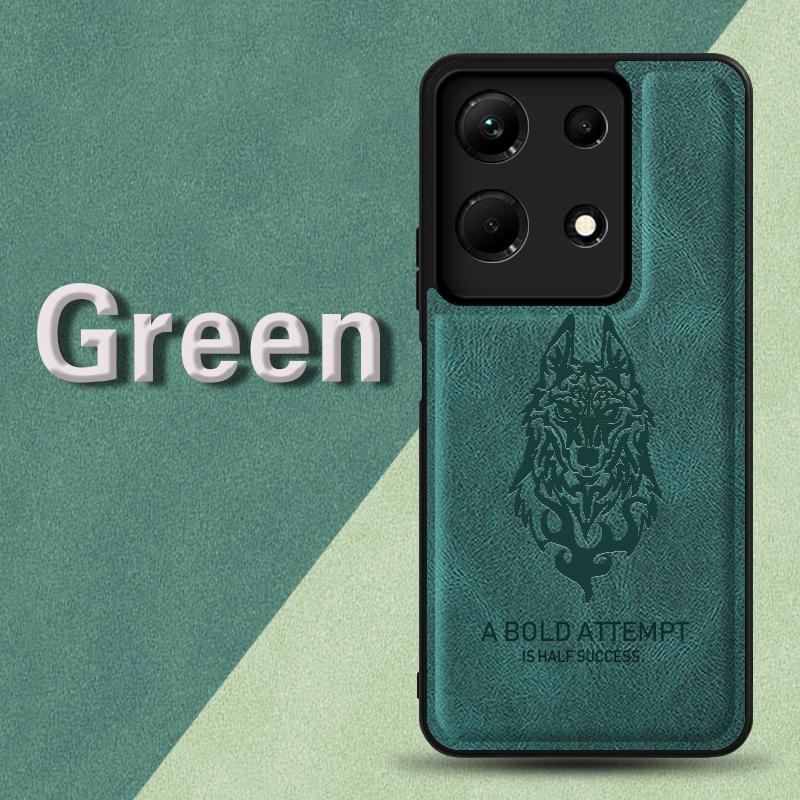 Infinix Note 30 5G X6711 With Wolf PU Leather Phone Cover | Lazada.co.th