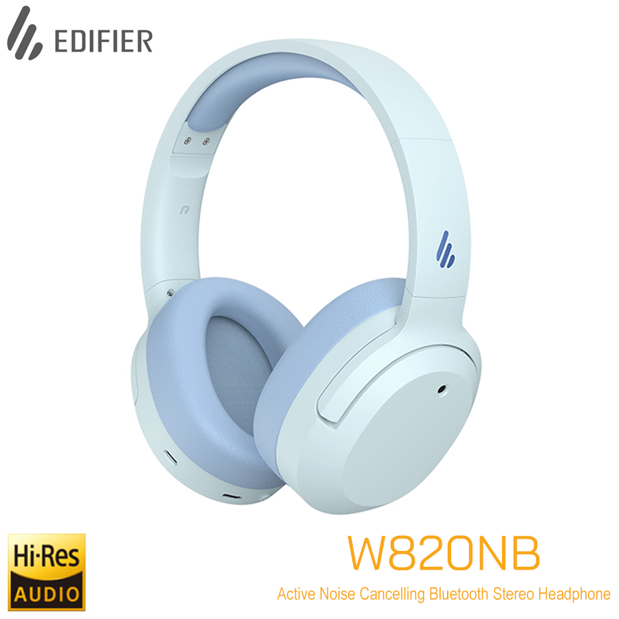 EDIFIER W820NB หูฟังบลูทูธ OVER-EAR โหมดตัดเสียงรอบข้าง ACTIVE NOISE CANCELLING คุณภาพเสียงดี ...