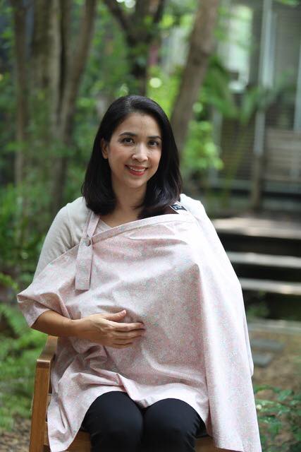 Double Monkeys ผ้าคลุม ให้นมบุตร Classic Style Breastfeeding Cover (3 ...