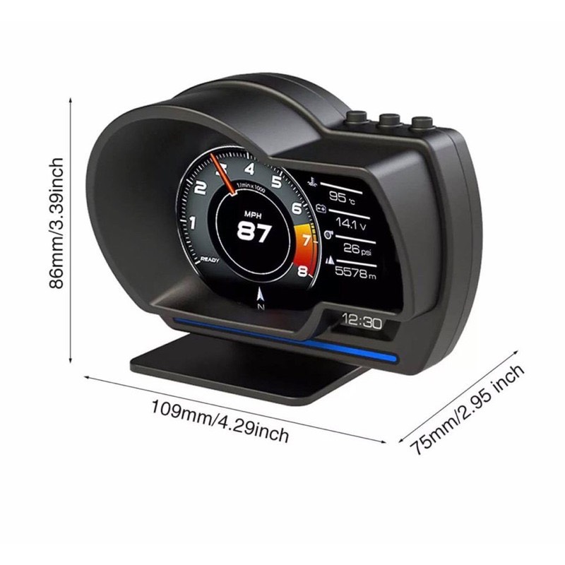 สมาร์ทเกจ เกจวัด OBD2 TS Zero GPS ของแท้ รุ่นใหม่ล่าสุด ประมวลผลดีกว่า แม่นยำกว่า ติดตั้งง่าย ...