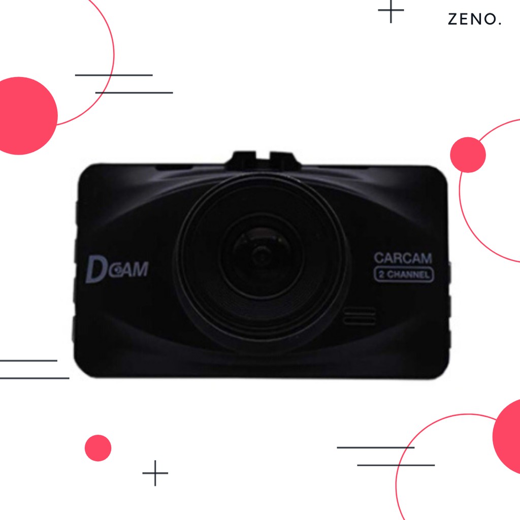 กล้องติดรถยนต์หน้า-หลัง DCAM รุ่น Pro 2 Dual - BudCollyer - ThaiPick