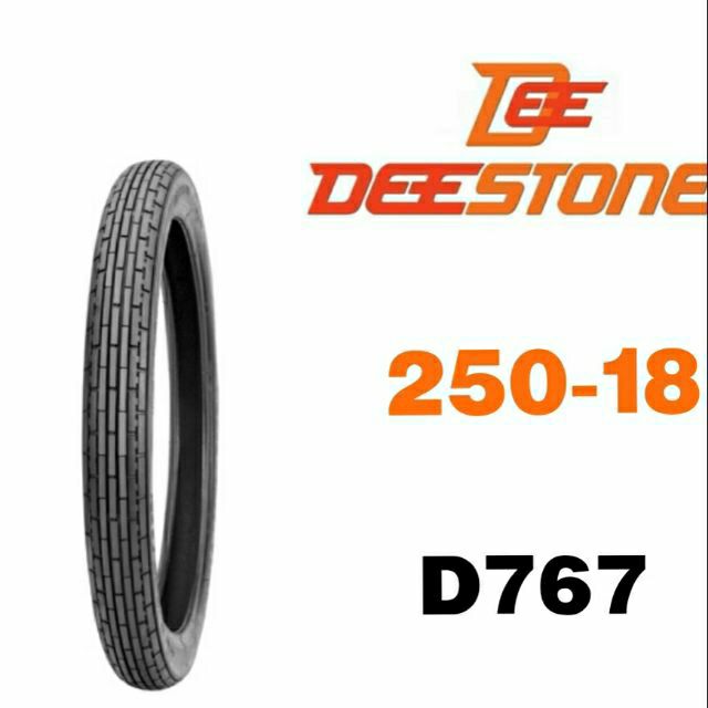 DEESTONE ยางนอกมอเตอร์ไซค์ล้อหน้า 250-18 D767 ขอบ#18 | Lazada.co.th