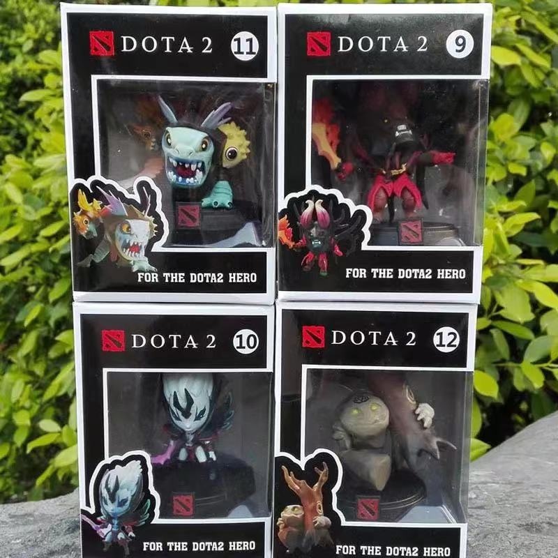 DOTA 2 Game Figure Kunkka Lina Pudge Queen Tidehunter CM FV PVC Action ...