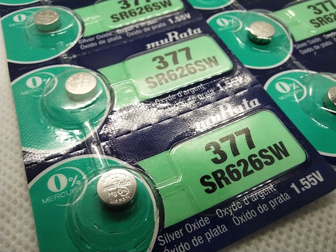 626 murata (sony) (377) ถ่านนาฬิกายอดนิยม ไฟแรง ราคาถูกมาก ของแท้ 100 ...