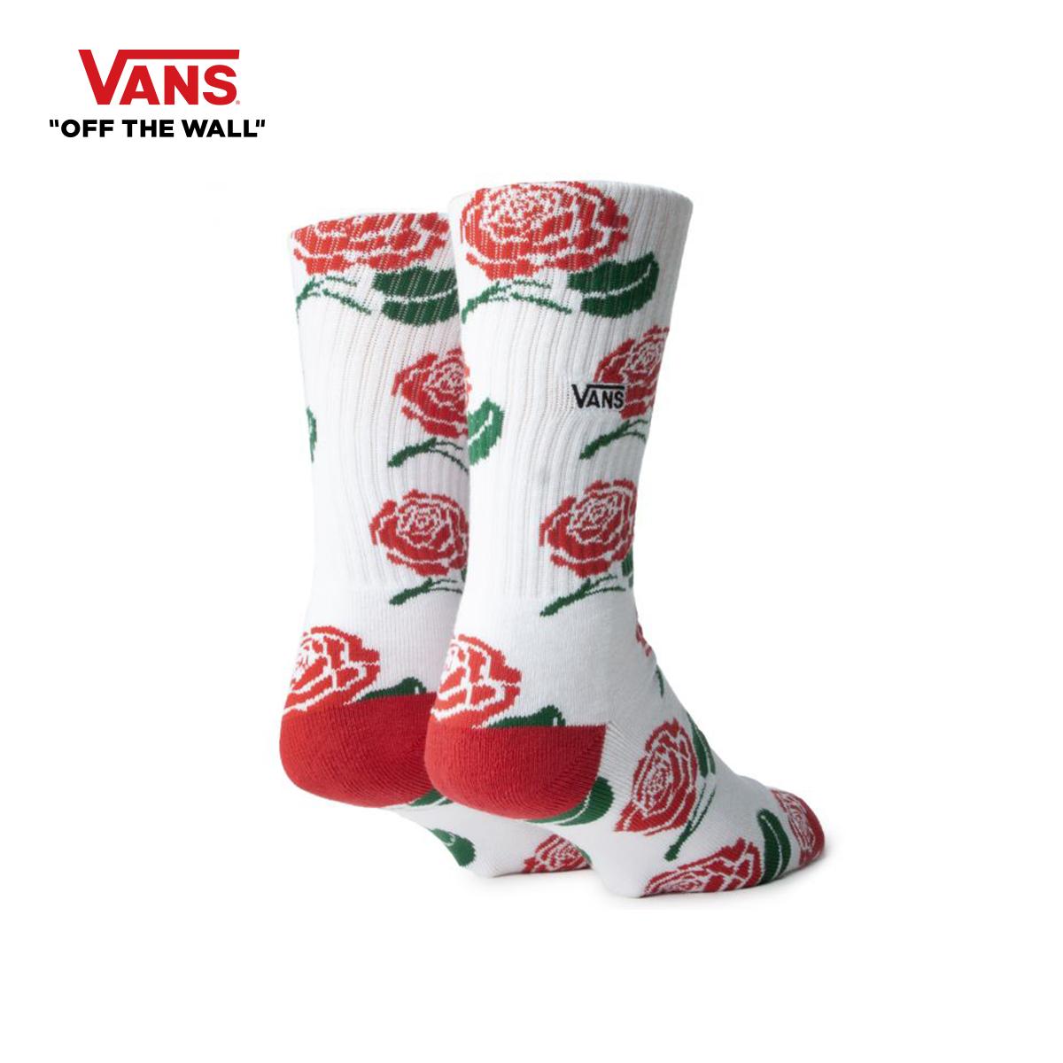 VANS ROSES CREW - WHITE - VANS - ThaiPick