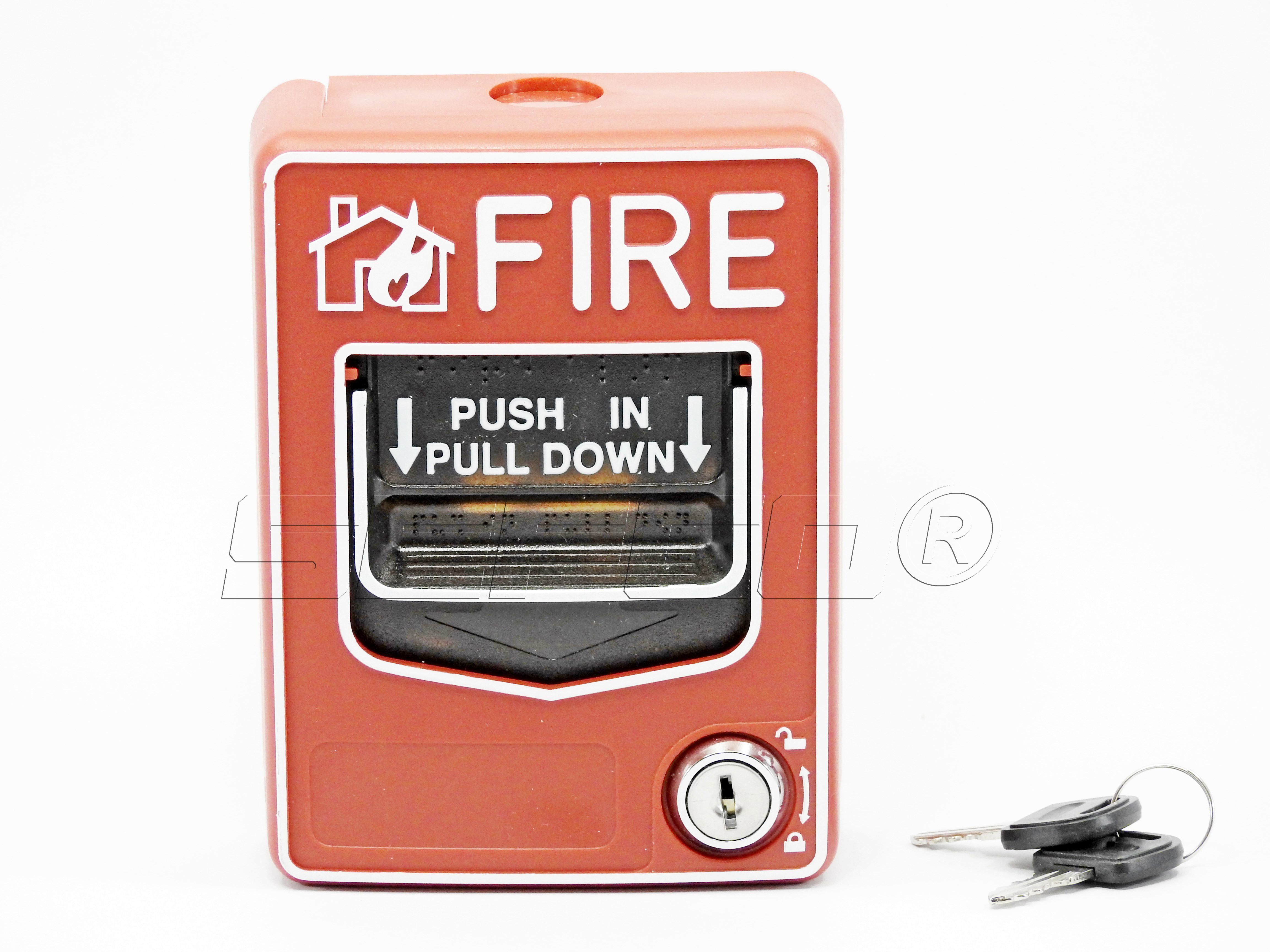 ปุ่มกดmanual push station อุปกรณ์แจ้งเดือนไฟไหม้ SEFCO-AW | Lazada.co.th