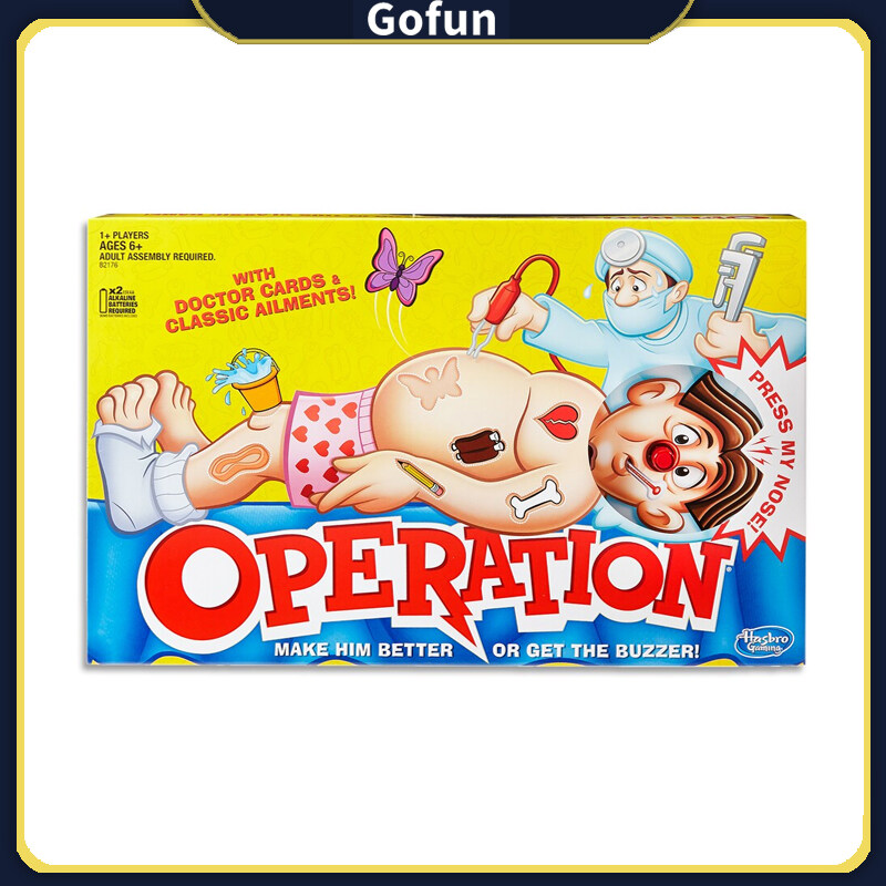 Classic Operation Board Game - บอร์ดเกม For Family Party Game Ages 6 ...