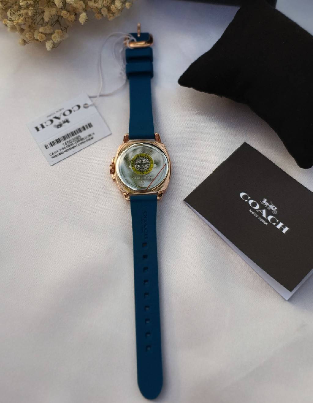 MeBrandOutlet #COACH #Boyfriend Small Rubber Strap Watch #14502094 ...