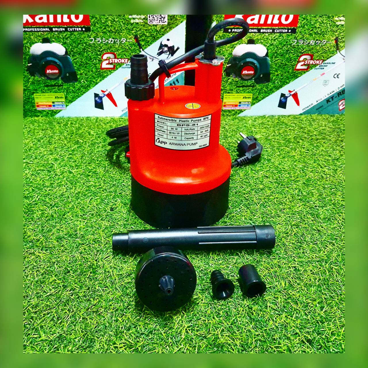 APP ARWANA PUMP ???????? ไดโว่ รุ่น BPS-81 ท่อออก 3/4นิ้ว 80วัตต์ 220V ...