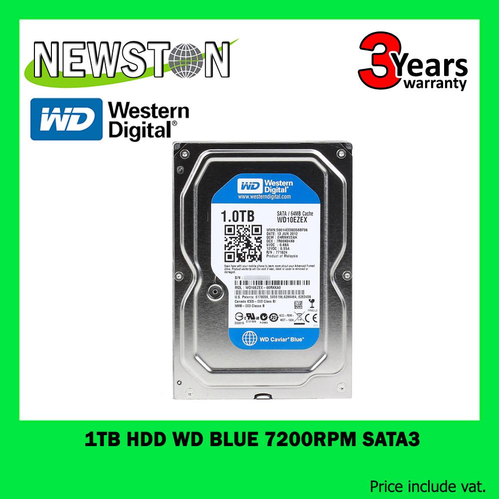 1 TB HDD (ฮาร์ดดิส) 7200RPM , 2TB/5400 RPM WD SATA3 (3ปี) - ซี.เอส.ไอที ...