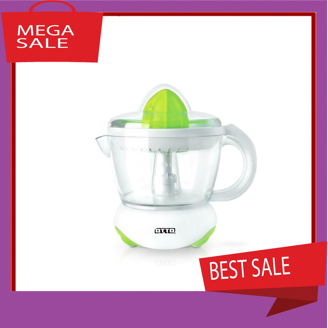 เครื่องคั่นน้ำส้ม Otto ขนาด 0.5 ลิตร คั้นง่าย ทำความสะอาดง่าย JE-341A - เครื่องคั้นน้ำผลไม้ ที ...