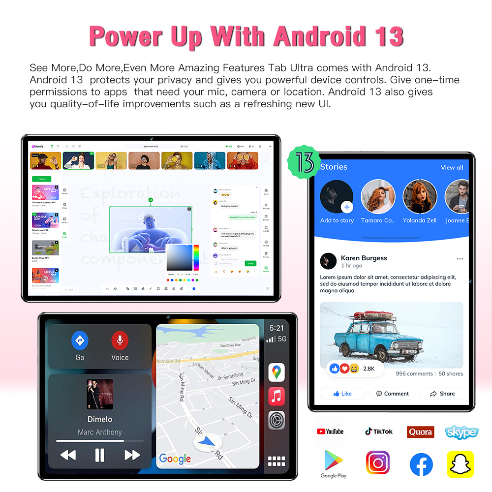 3 years warranty 2024 New Global version tablet Android 13.0 pad 6 Pro ...