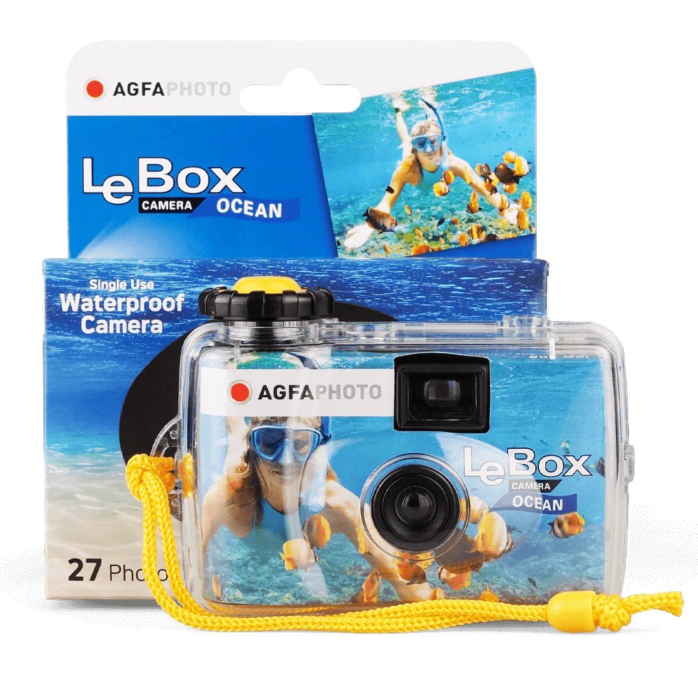 AgfaPhoto LeBox 400/27 Flash Single Use Camera [กล้องใช้แล้วทิ้ง] - Big ...