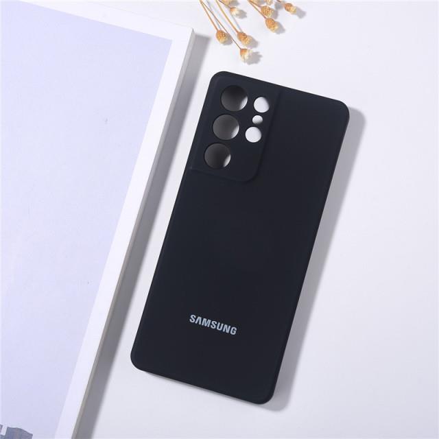 Original Samsung Galaxy S21 TPU Mobile Phone Case Bottom Closed Full Back Protective For S21 ...