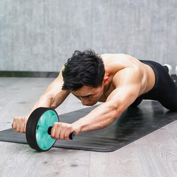 Rebound Abdominal Rolling Wheel Mute Abdominal Roller Exercise Training ...