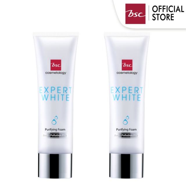 รีวิวแนะนำ [ SET 2 ชิ้น ] BSC EXPERT WHITE PURIFYING FOAM ANTI – POLLUTION PLUS โฟมล้างหน้าเพื่อ ...
