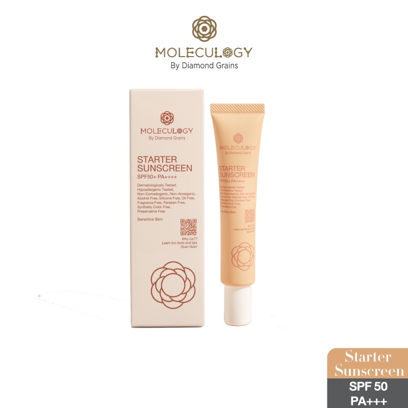 MOLECULOGY Starter Sunscreen SPF50 PA (30g) ครีมกันแดด โมเลกุลโลจี้ ...
