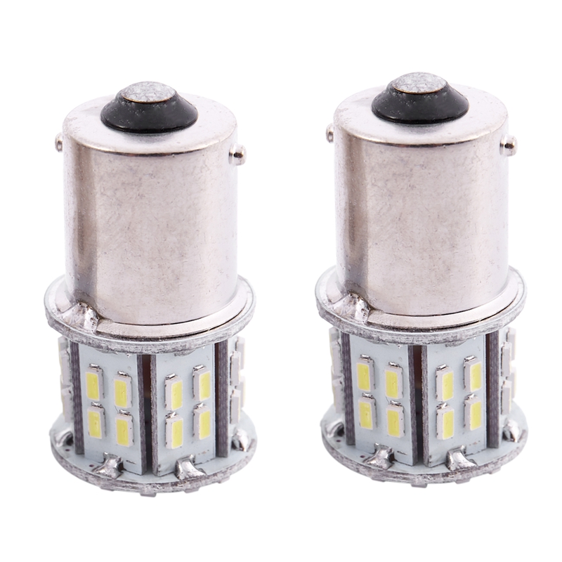 2x 1156 BA15S 382 P21W White 50 SMD LED Car Tail Turn Signal Reverse ...
