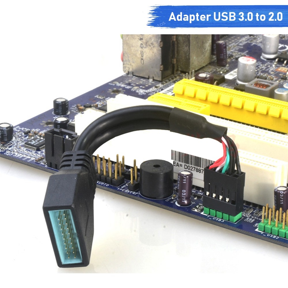 [CoolBlasterThai] Internal 19 pin USB 3.0 to USB 2.0 Adapter Cable ...