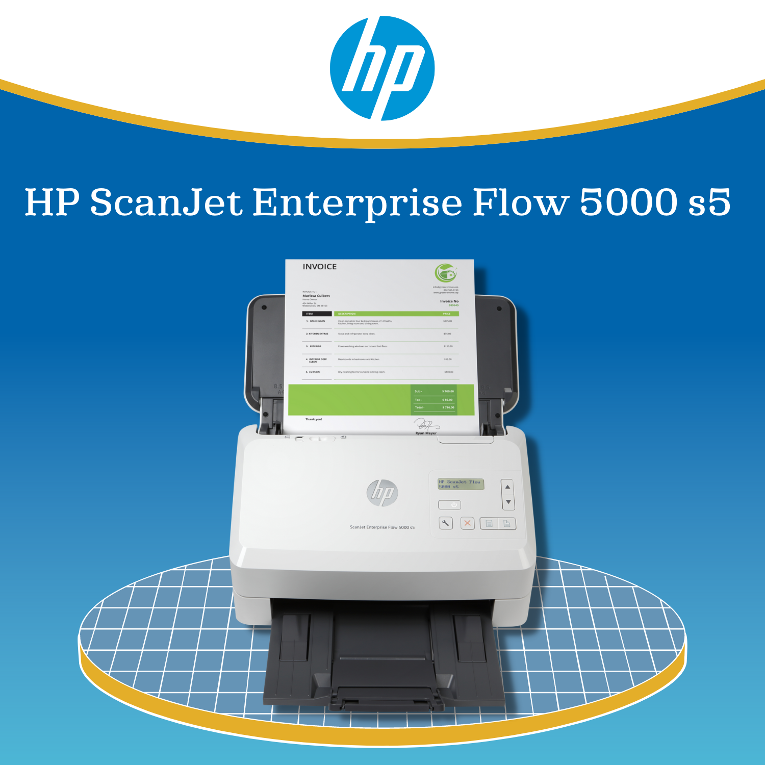 HP ScanJet Enterprise Flow 5000 s5 | Lazada.co.th