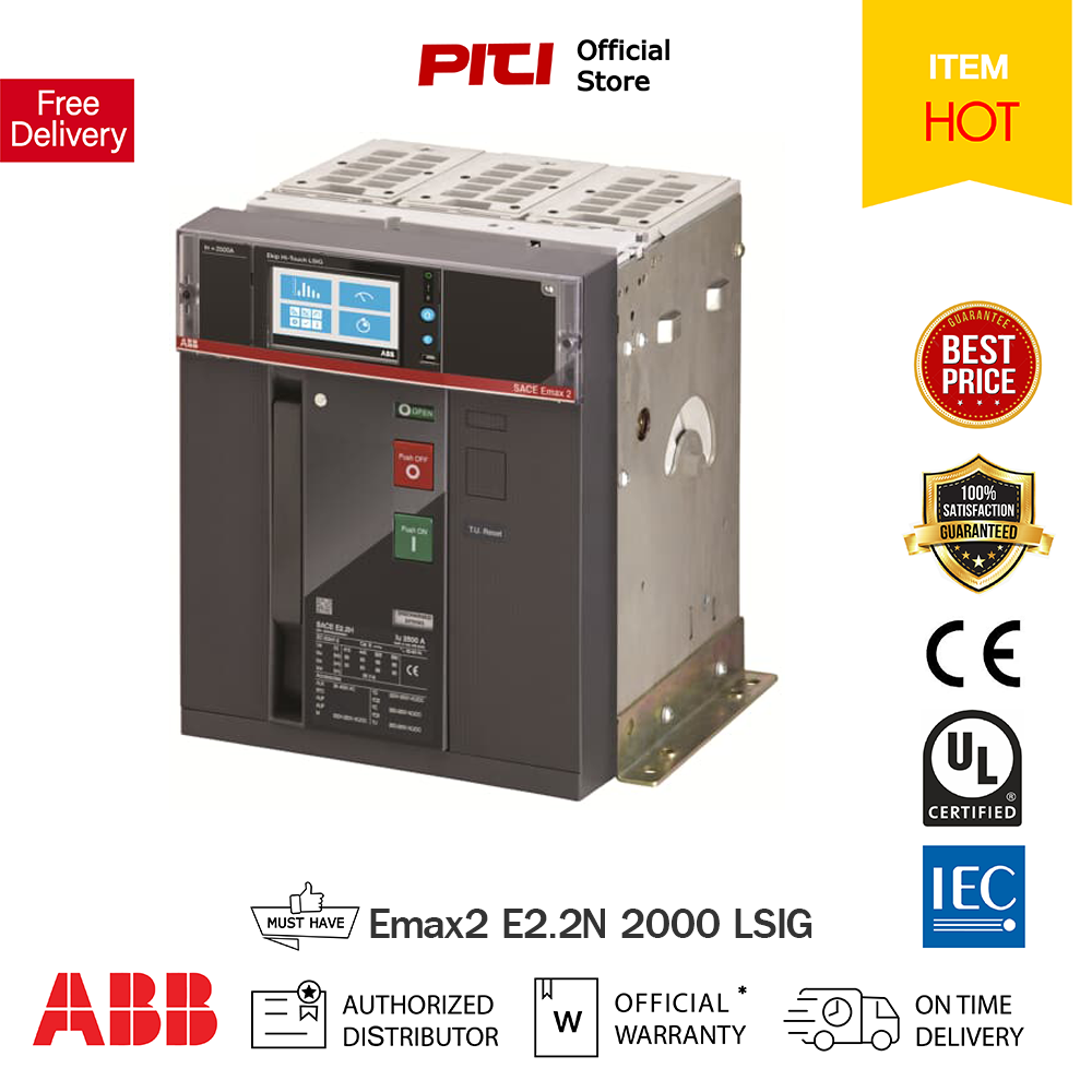 Abb Emax 2 Air Circuit Breaker Acb E2 2n 2000 Ekip Touch Dip Lsig 3p