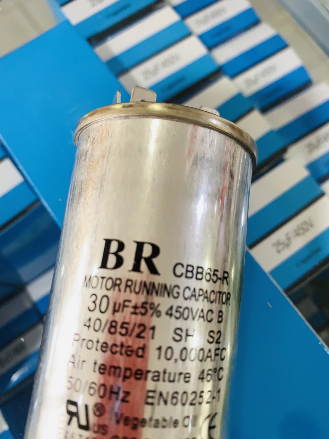 BR Running Capacitor ⚔️ แคปรัน คาปาซิเตอร์ 30 uF แค๊ปรัน - GOGOWHERE ...