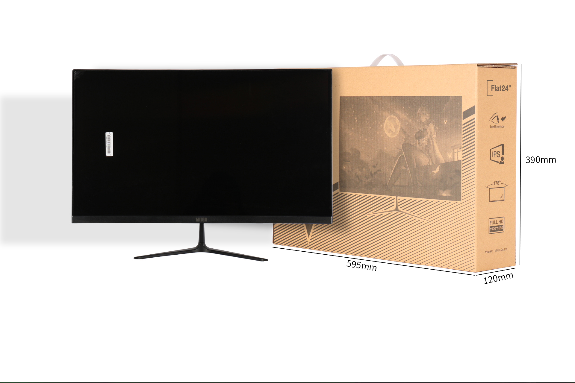 MIIGO【2022 รุ่นใหม่】 / HM-G24Z / ผิดตรง 24 นิ้ว IPS Gaming LED Display ...