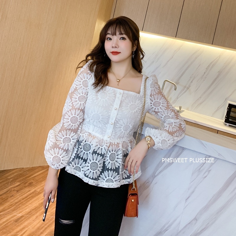 ชุดทำงานสาวอวบ Plus size ชุดลำลอง เดรสหวานๆ เดรสไปงานแต่ง เดรสใส่ทำงาน ชุดเดรสคนอ้วน น่ารัก ราคา ...