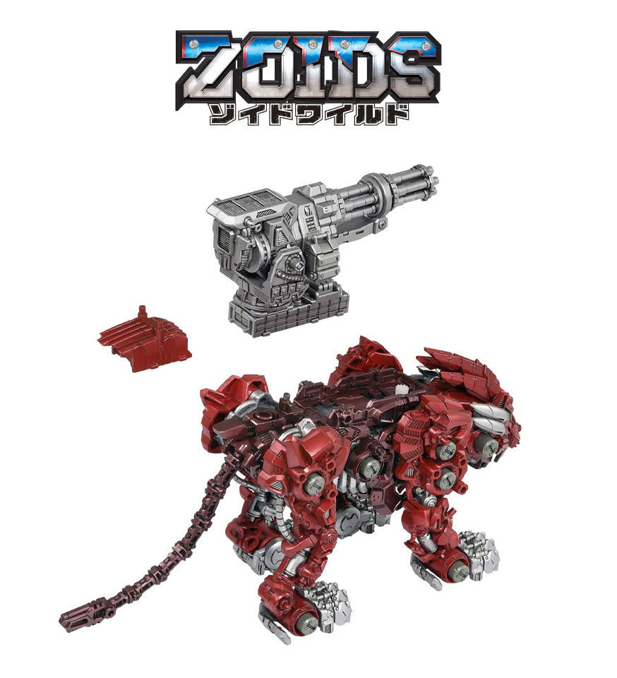 Takara Tomy หุ่นซอยด์ Zoids Wild ZW47 Burning Liger Core Drive Weapon ...