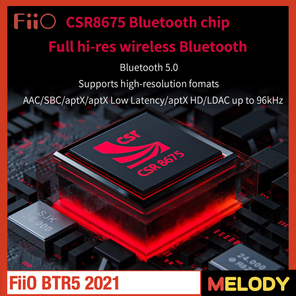 FiiO BTR5 2021 Bluetooth DACAMP ระดับเรือธง รองรับ MQA รับประกันศูนย์ ...