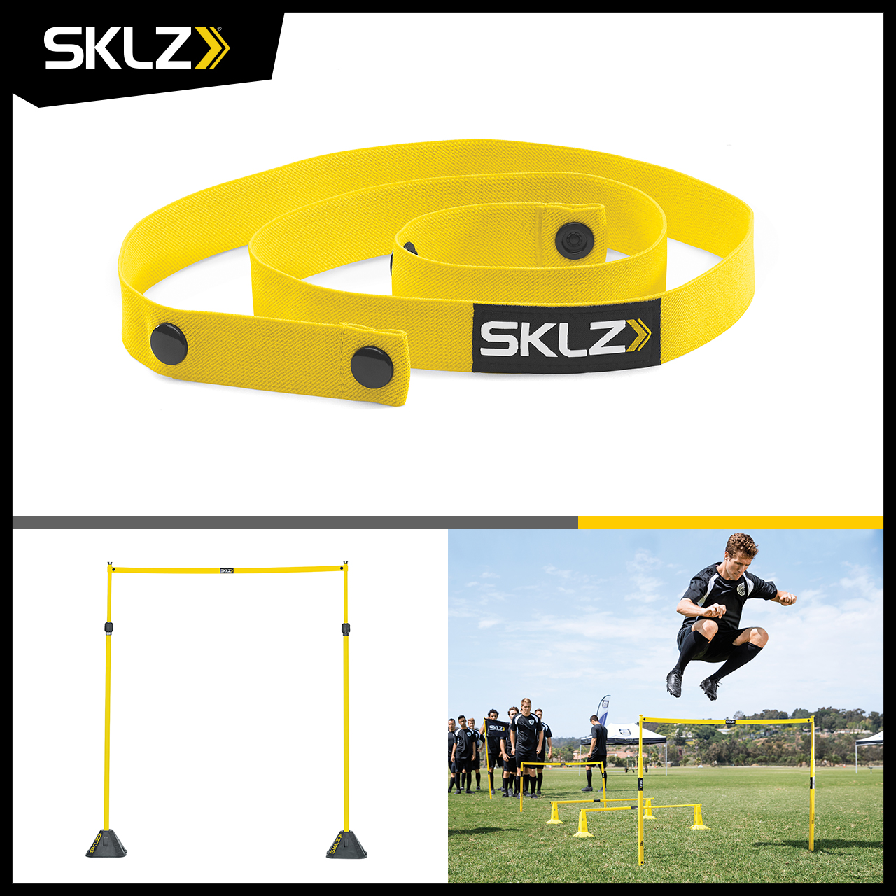 SKLZ - Agility Band สายคล้องสลาลม ฝึกกระโดด สายคล้องเสาสลาลม - Best ...