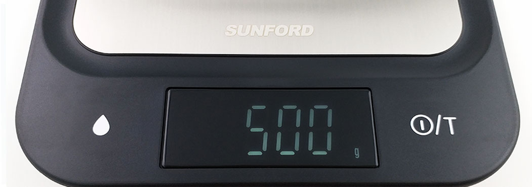 รับประกัน 3 ปี เครื่องชั่งดิจิตอล SUNFORD VR5000 5 กิโลกรัม ความละเอียด 1 กรัม จอ REVERSED ...