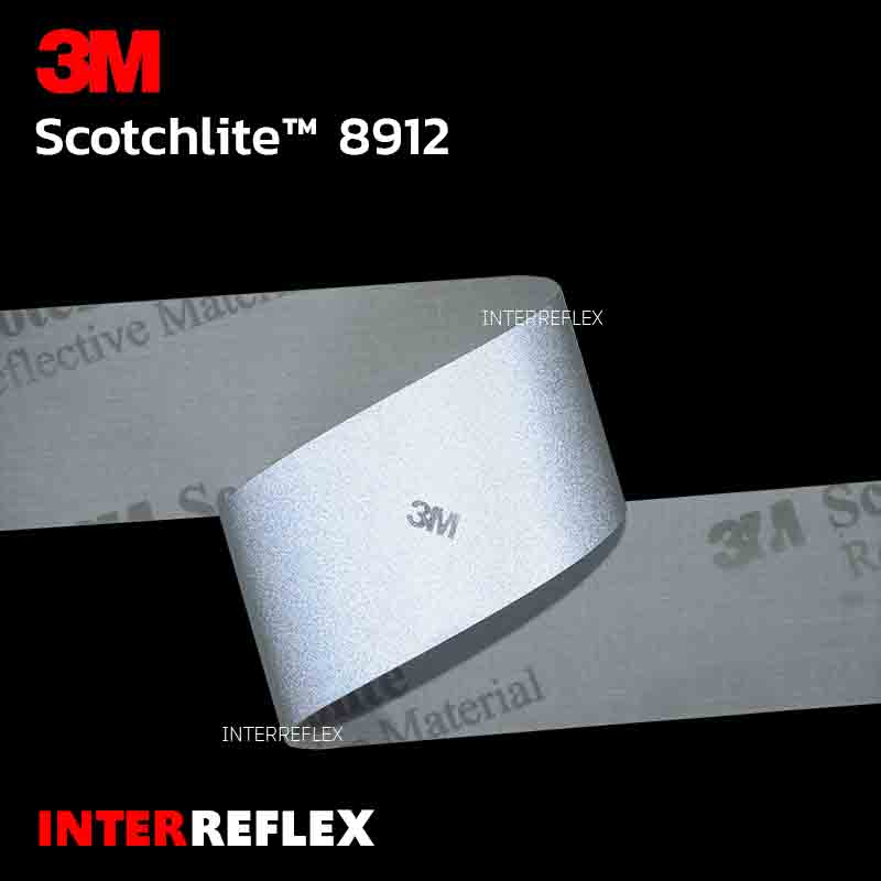 แถบผ้าสะท้อนแสง 3M 8912 ของแท้ มีลายน้ำ 3M หน้ากว้าง 2 นิ้ - Puket Stores