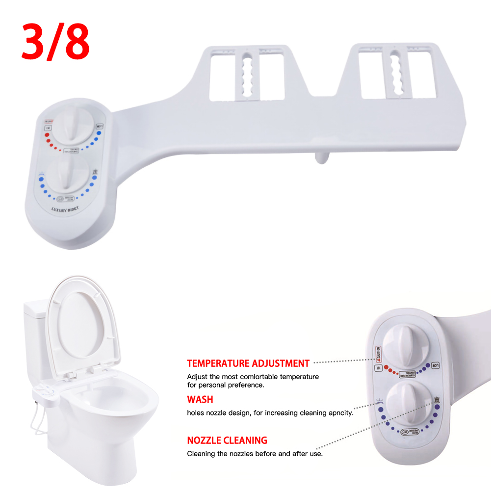 Bathroom Bidet Toilet Spray Fresh Water Spray Sprinkler Non-Electric ...
